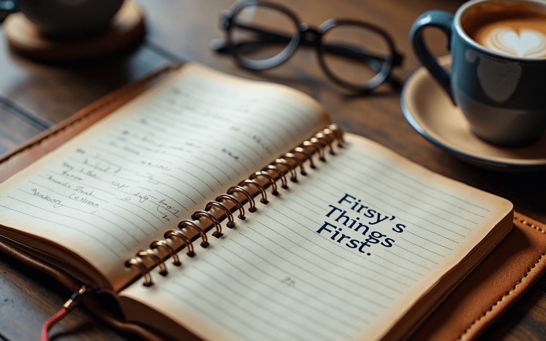 Habit 3: Put First Things First - The Power of Kingdom Priorities ...